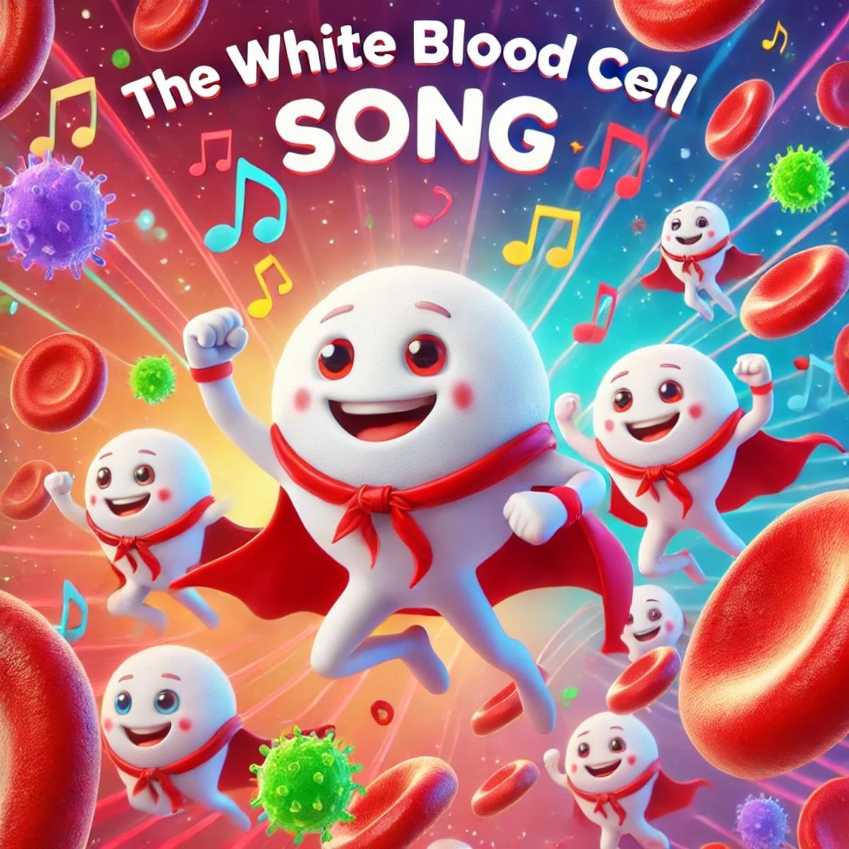 ‎The White Blood Cells Song Sing & Learn - Single - Album by Beats of ...