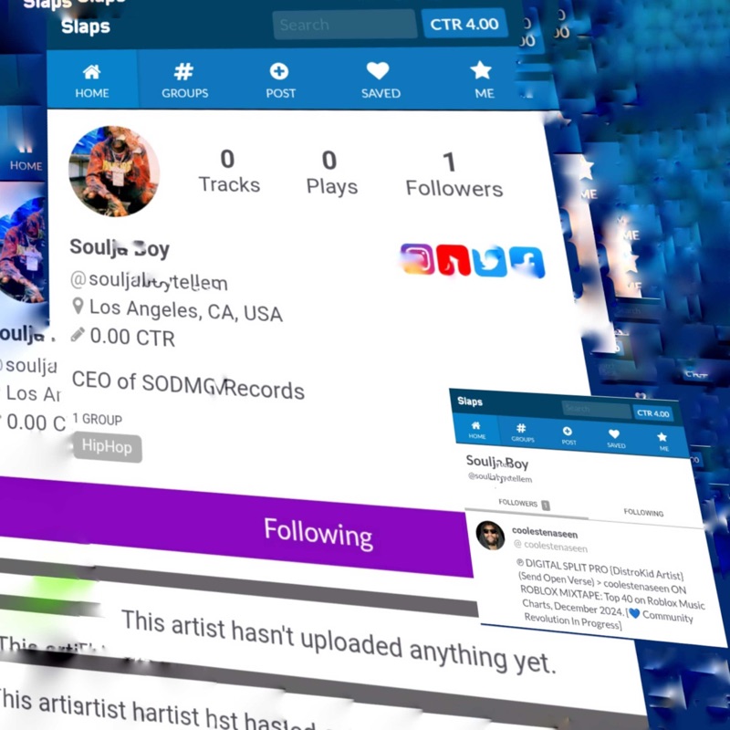 Pimp Slap Soulja! dat Boy S Beezy says (They Copy My Swag, what? Make ...