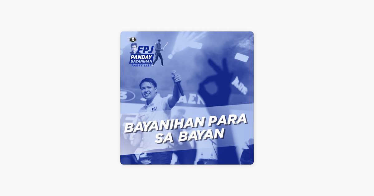 ‎Bayanihan Para sa Bayan – Song by FPJ Panday Bayanihan – Apple Music