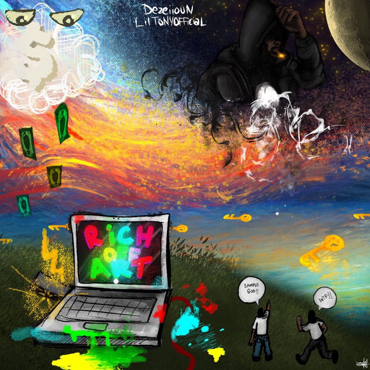 ‎Rich Off ART (feat. Lil Tony Official) - EP - Album by Dezeiioun ...