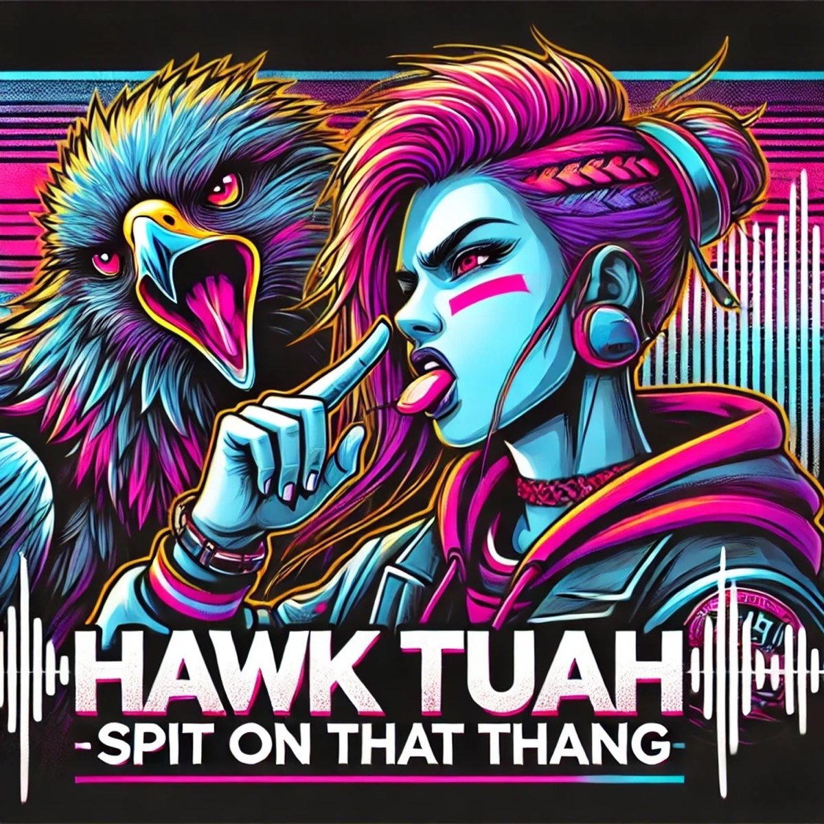 ‎Hawk Tuah - Spit On That Thang (Hardstyle) - Single - Album by DJ ...