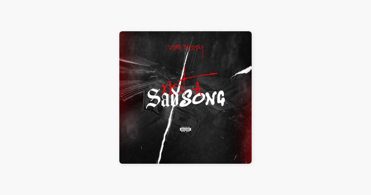‎Not a sad song - Song by vdmbuddy - Apple Music