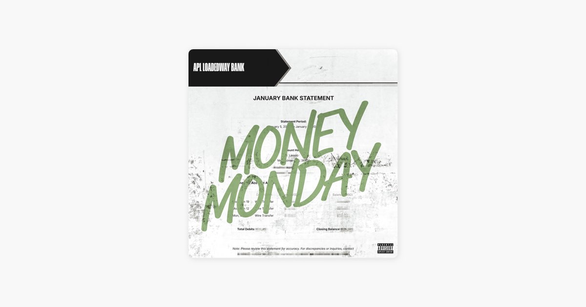 ‎Money Monday - Single - Album by Lassic - Apple Music