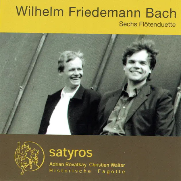 ‎W.F. Bach: 6 Duets for 2 Flutes (Arr. for 2 Bassoons by Christian ...