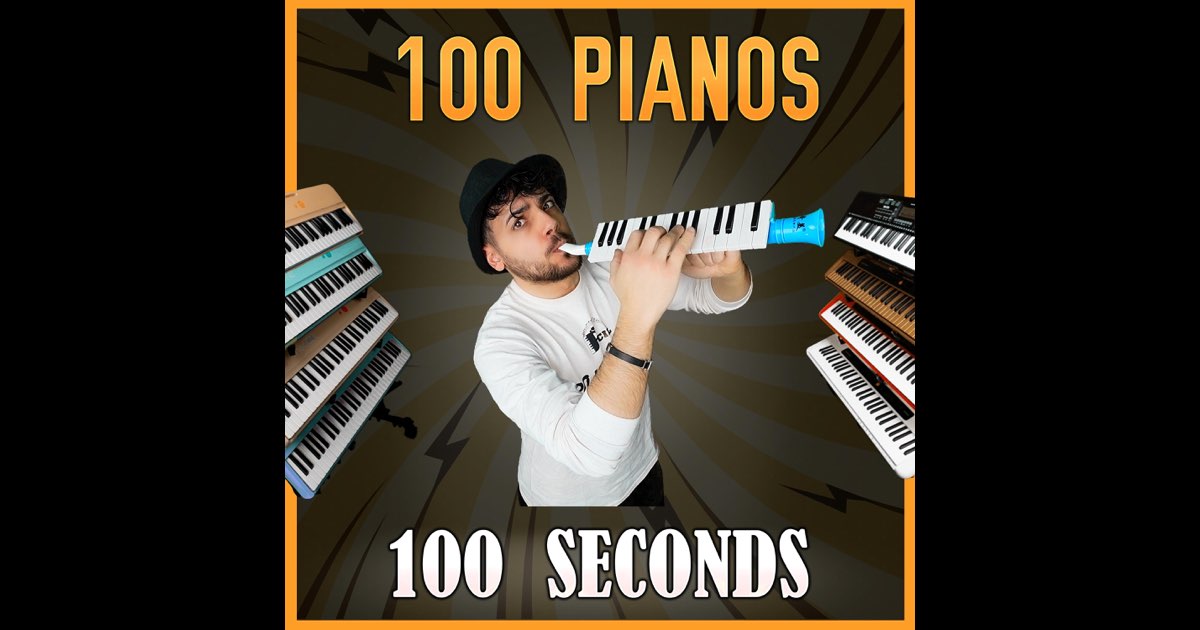‎100 PIANOS... in 100 SECONDS - Single - Album by PACIL - Apple Music