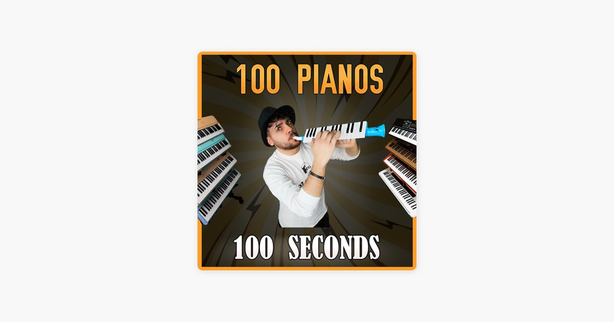 ‎100 PIANOS... in 100 SECONDS - Single - Album by PACIL - Apple Music