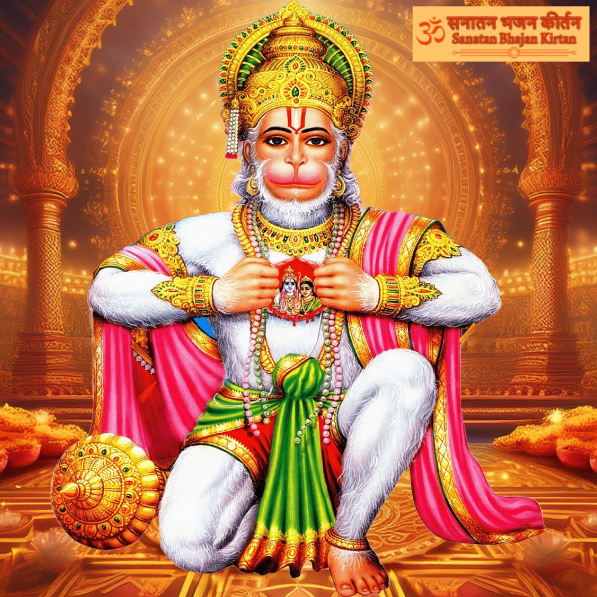 ‎Hanuman Chalisa Fast - Single - Album by Sanatan Bhajan Kirtan - Apple ...