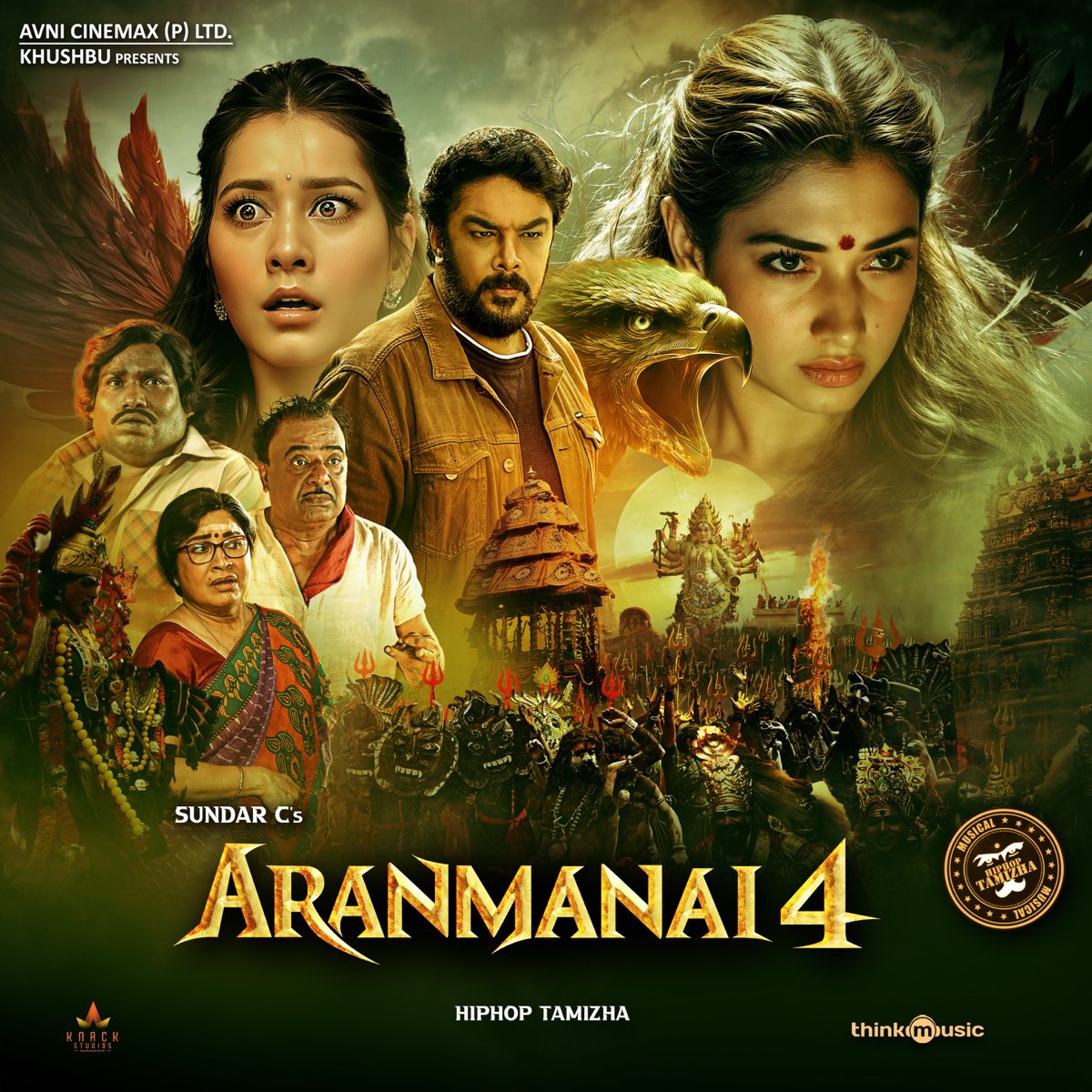 ‎Aranmanai 4 (Original Motion Picture Soundtrack) - Single - Album by ...