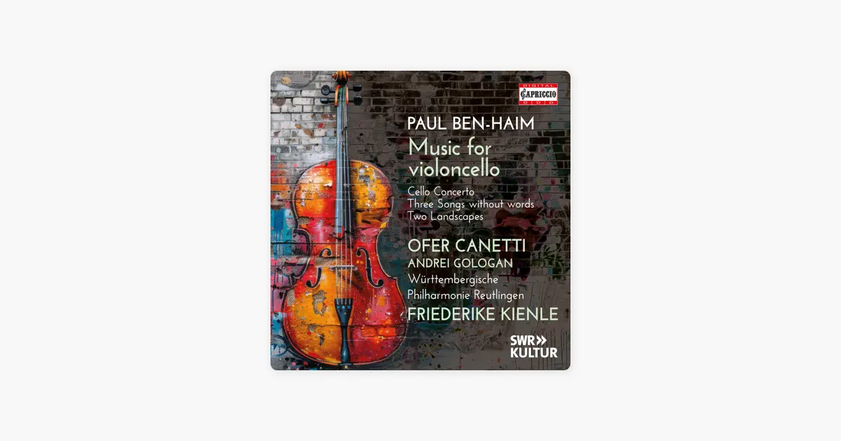 ‎Ben-Haim: Music for Violoncello by Württembergische Philharmonie ...