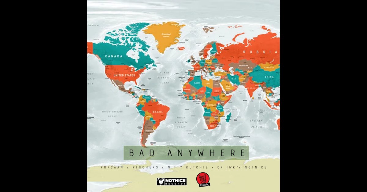 Bad Anywhere (feat. Nitty Kutchie & CP Ink) - Single” álbum de Popcaan ...