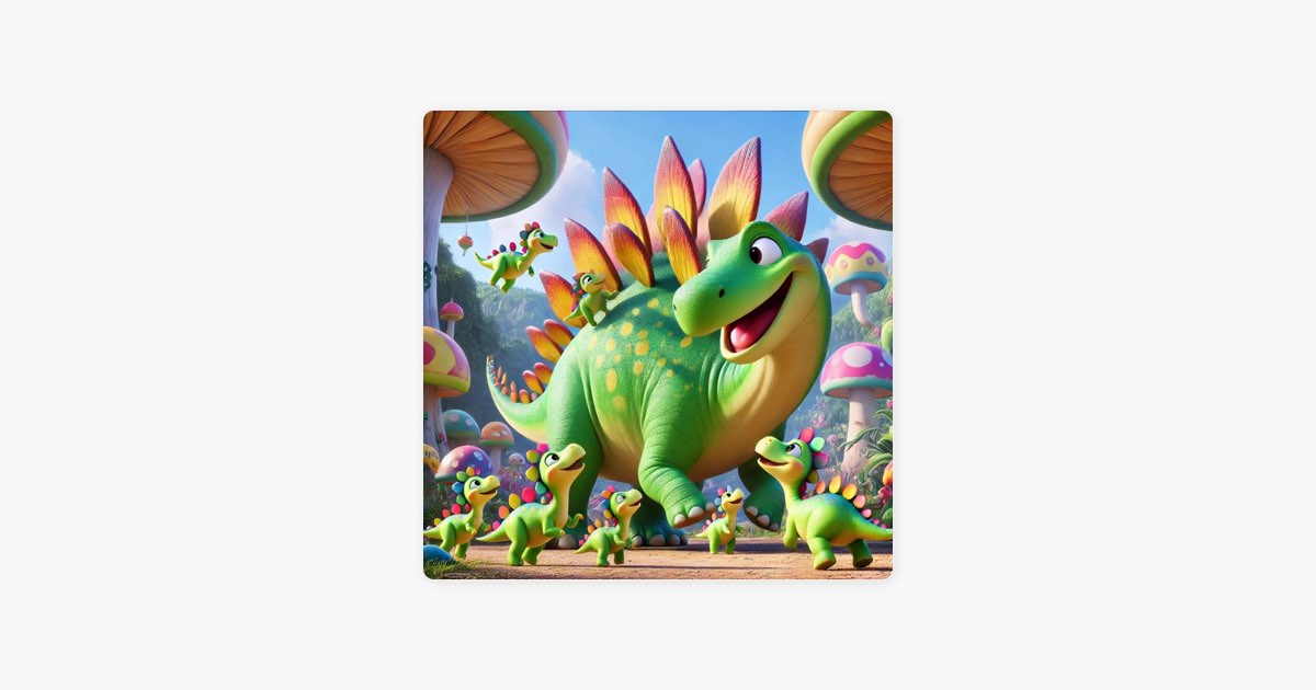 ‎Stegosaurus (herbivorous, four-legged, armored dinosaur) Song For Kids ...