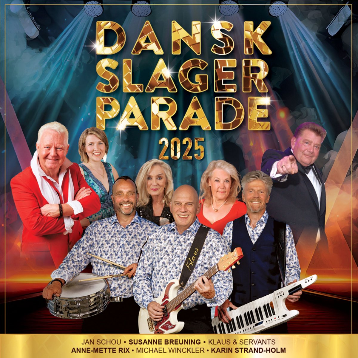 dansk Slager Parade 2025 Album By Various Artists And Klaus Strandholm Apple Music