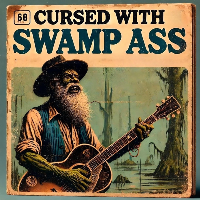 Cursed With Swamp Ass - Wonky Waxworks: Song Lyrics, Music Videos ...