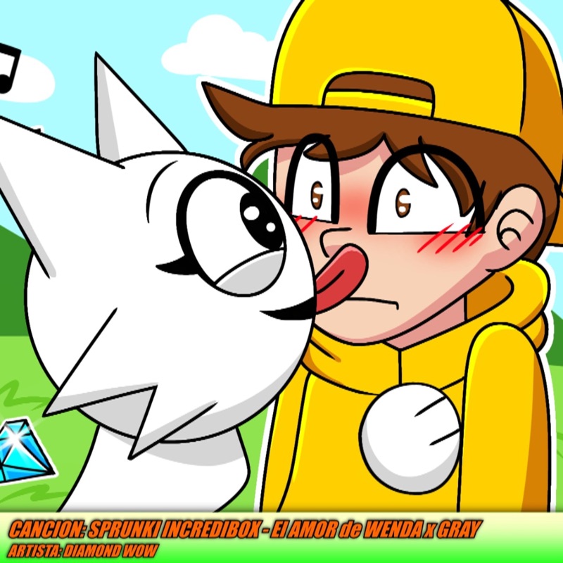 SPRUNKI INCREDIBOX (WENDA x GRAY HISTORIA de AMOR) - Diamond WoW: Song ...