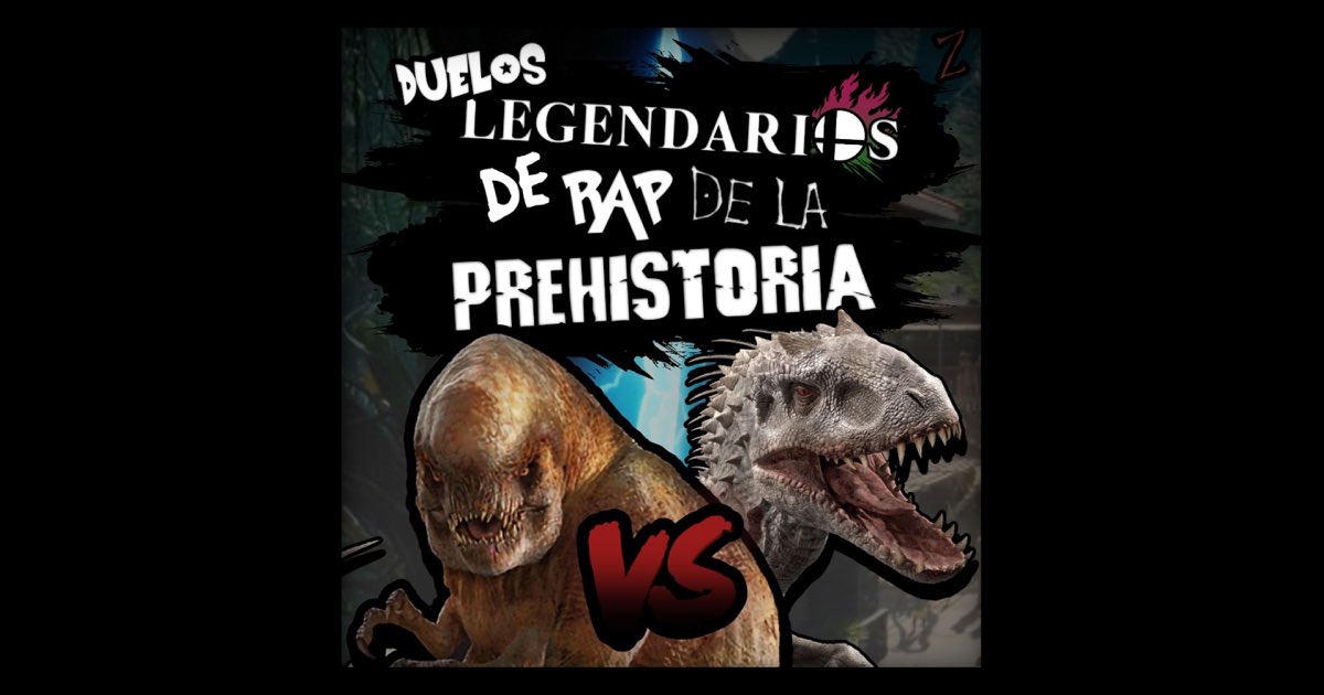 ‎Distortus Rex vs Indominus Rex RAP (Duelos Legendarios de RAP de la ...