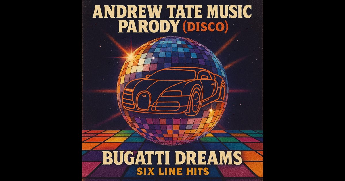 ‎Andrew Tate Music Parody (Disco) – Bugatti Dreams – Six Line Hits ...