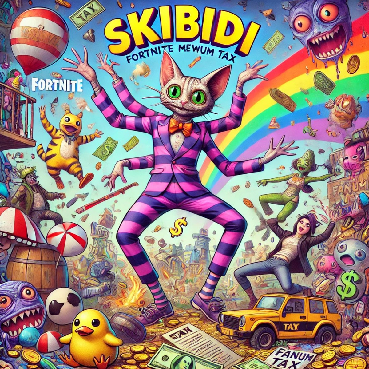 ‎Skibidi Fortnite Mew Fanum Tax Rizz Sigma - Single - Album by Brain ...