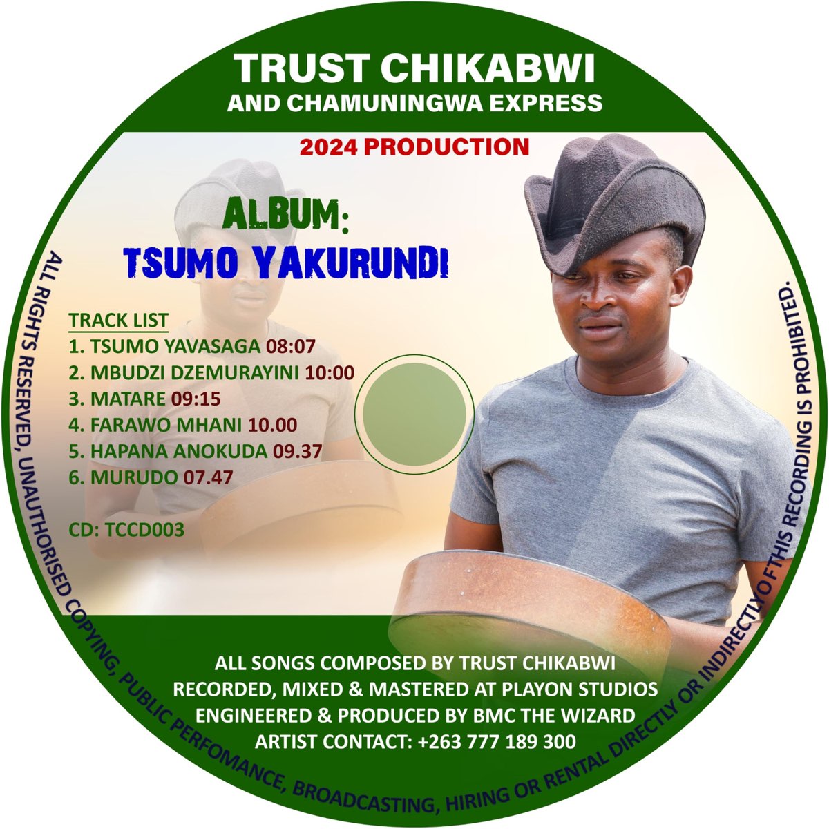 ‎Trust Chikabwi _ Tsumo YaKurundi - Album by BmC The Wizard - Apple Music