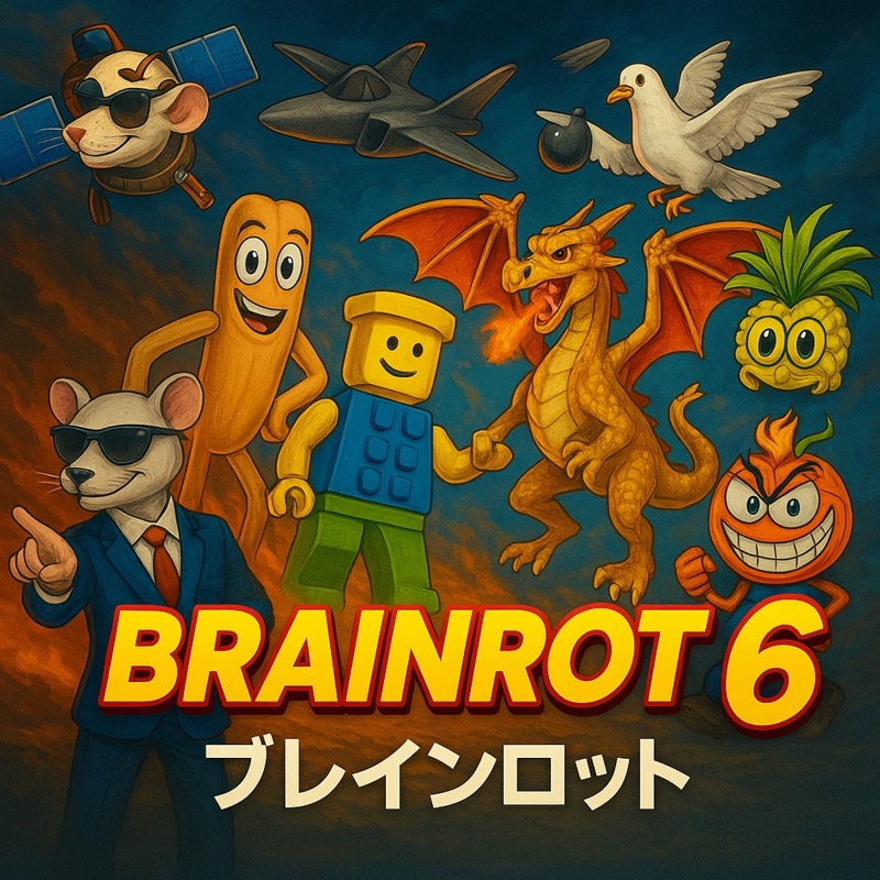 Brainrot Anime Opening Song, Pt. 6 - Music Video by DJ Tung Tung Tung ...