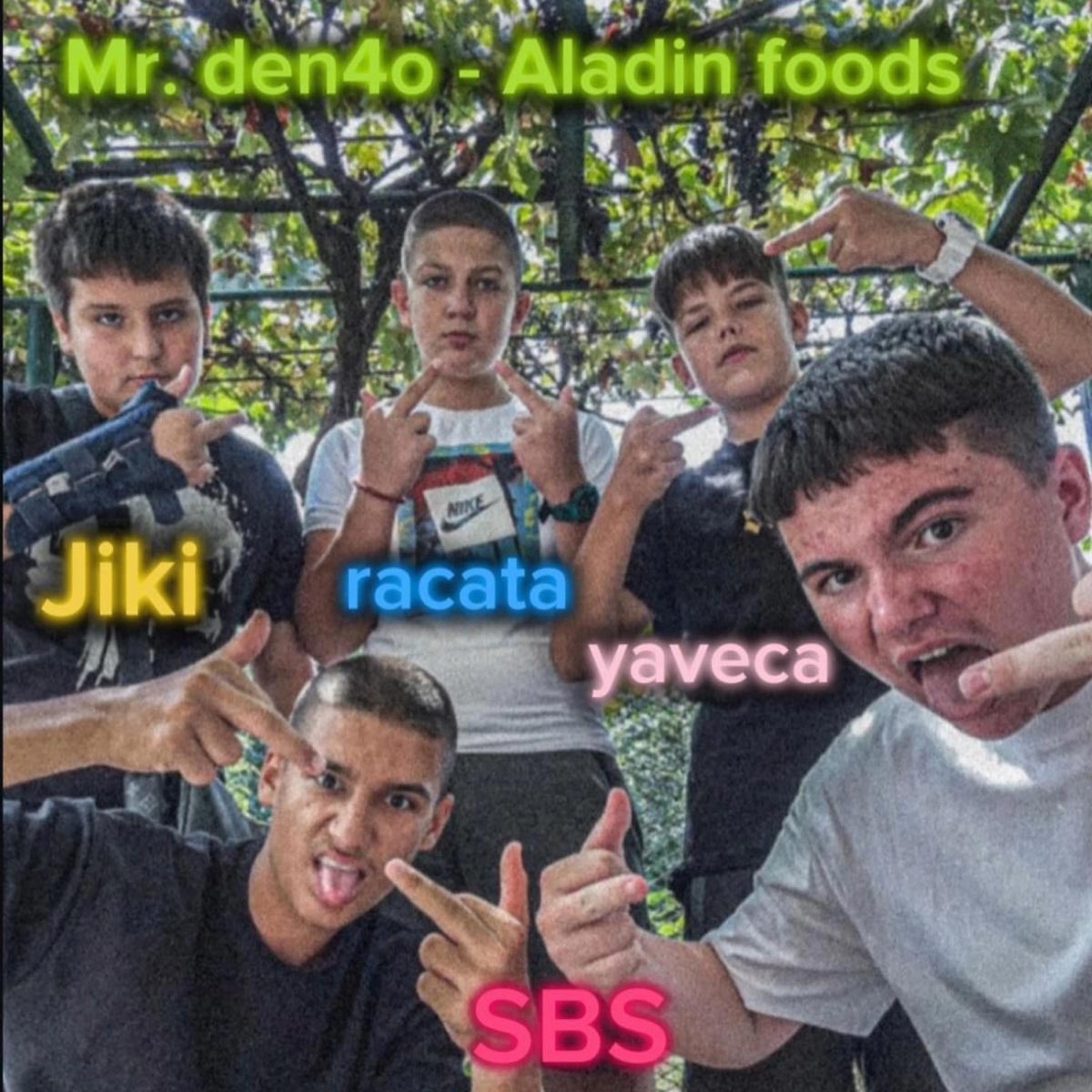 Mr. den4o aladin foods (feat. SBS, Racata & Yaveca) - Single” álbum de jiki en Apple Music
