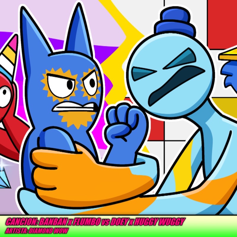 DOEY x HUGGY vs BANBAN x FLUMBO (Banban vs Playtime) - Diamond WoW ...
