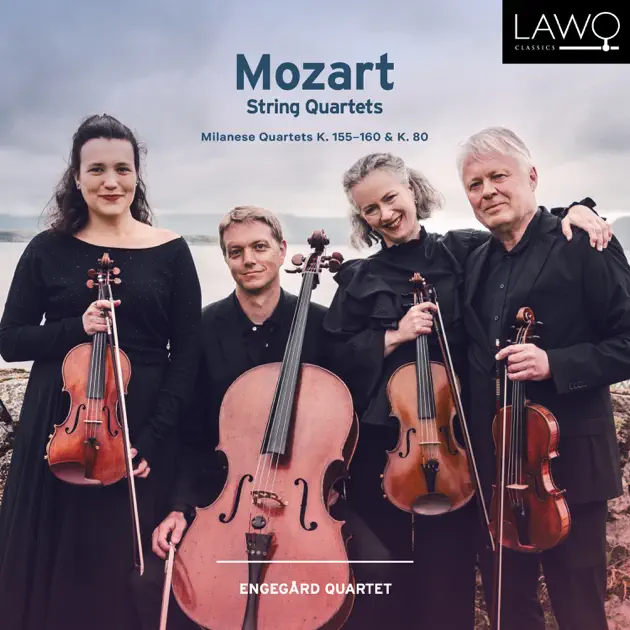 ‎Mozart: String Quartets - Milanese Quartets K. 155-160 & K. 80 de Engegård Quartet - Apple ...