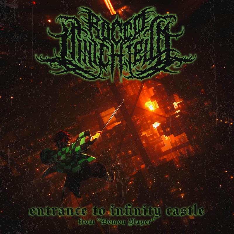 Entrance to Infinity Castle (from "Demon Slayer") [Metal Version ...