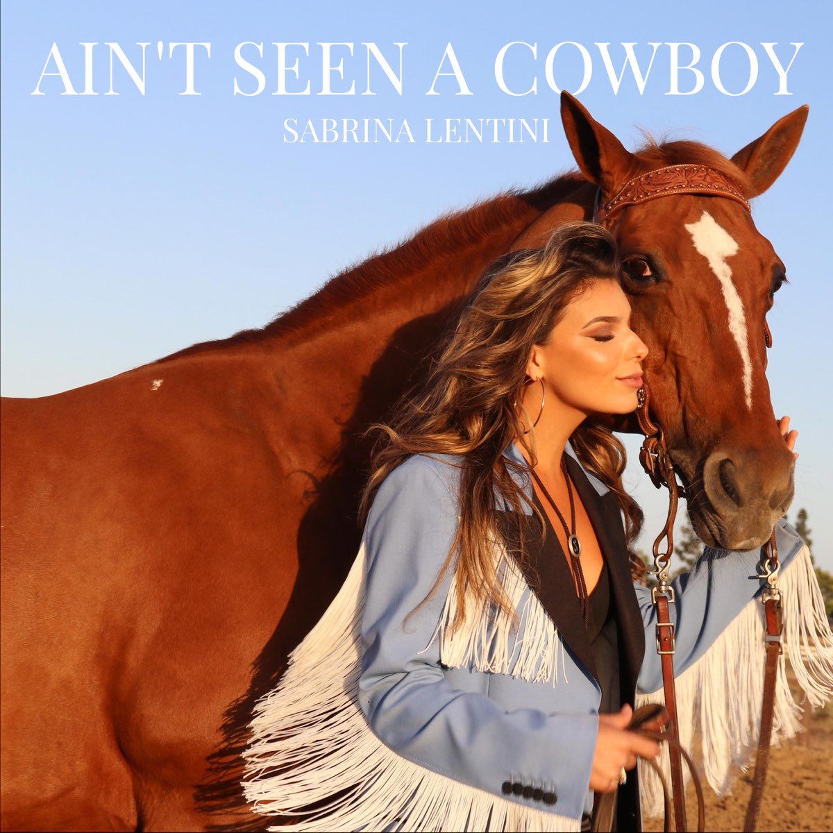 ‎Ain't Seen A Cowboy - Single - Album by Sabrina Lentini - Apple Music