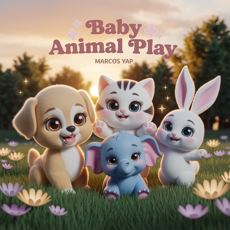 Baby Animal Play (Cute Kids Mix) - Marcos Yap: Song Lyrics, Music ...