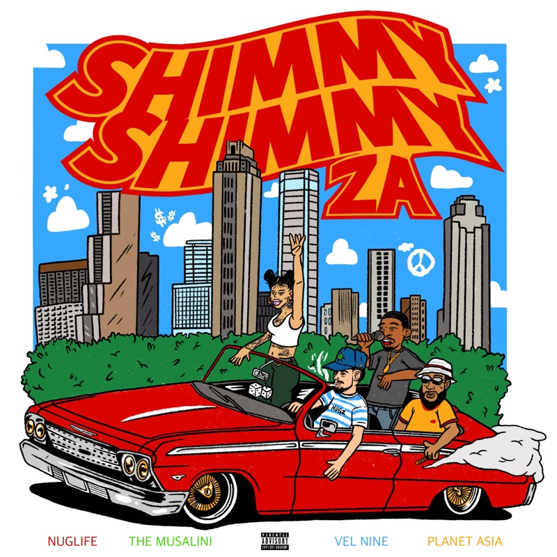 SHIMMY SHIMMY ZA (feat. The Musalini, Vel Nine & Planet Asia) - NugLife ...