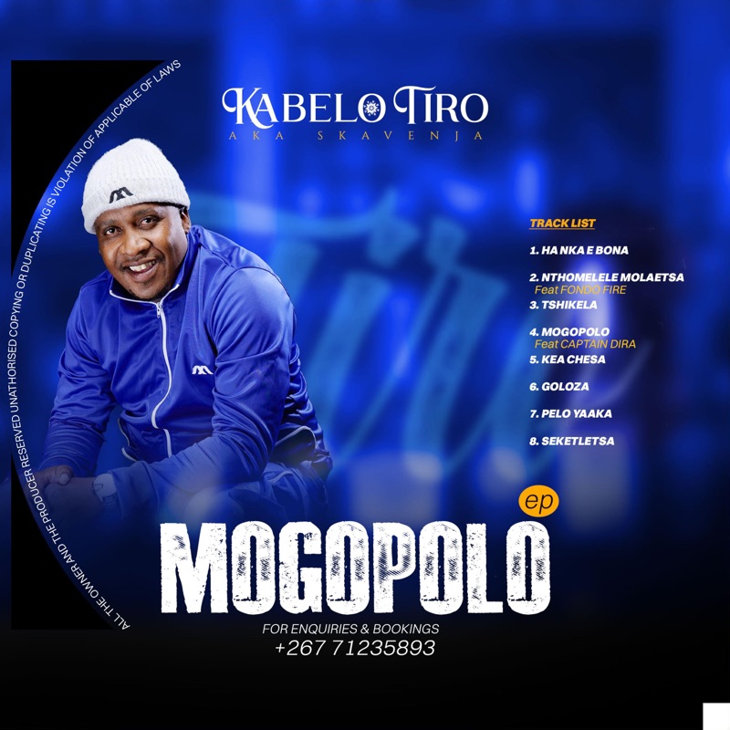 Mogopolo (feat. Captain Dira) - Kabelo Tiro aka skavenja: Song Lyrics ...