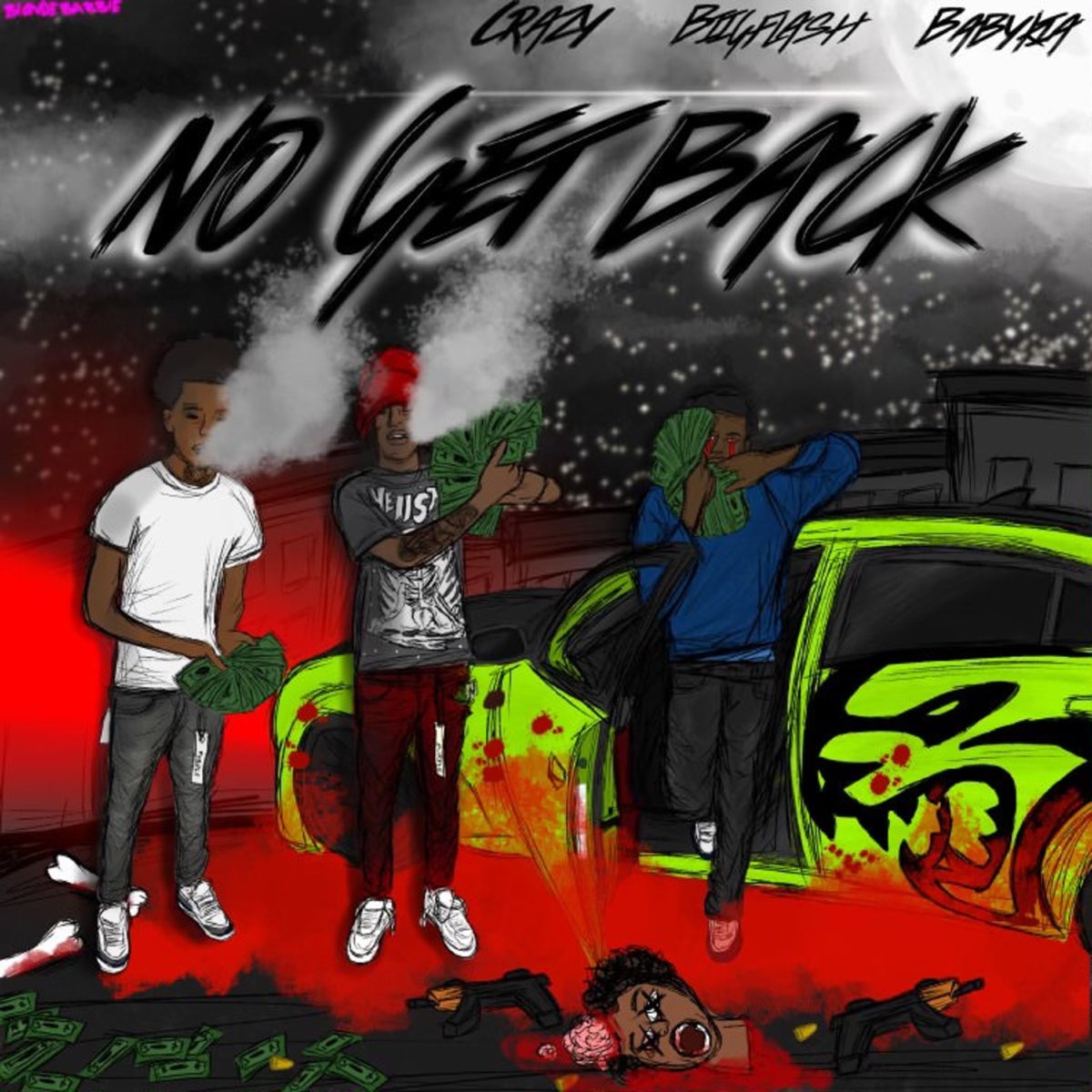 ‎No Get Back (feat. Crazy) - Single - Album by Biigflash & Baby Kia ...