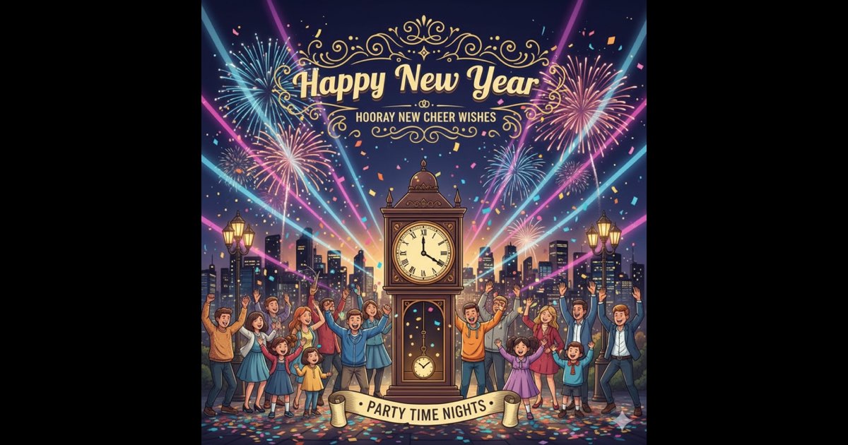 ‎Happy New Year Hooray New Cheer Wishes Party Time Nights - Single ...