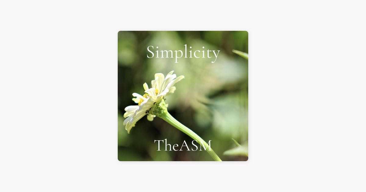 ‎Simplicity - Album by TheASM - Apple Music