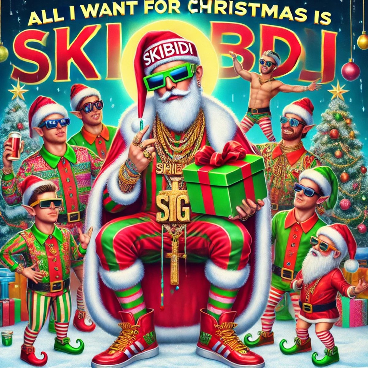 All I Want For Christmas Is Skibidi - EP” álbum de Brain Rot en Apple Music