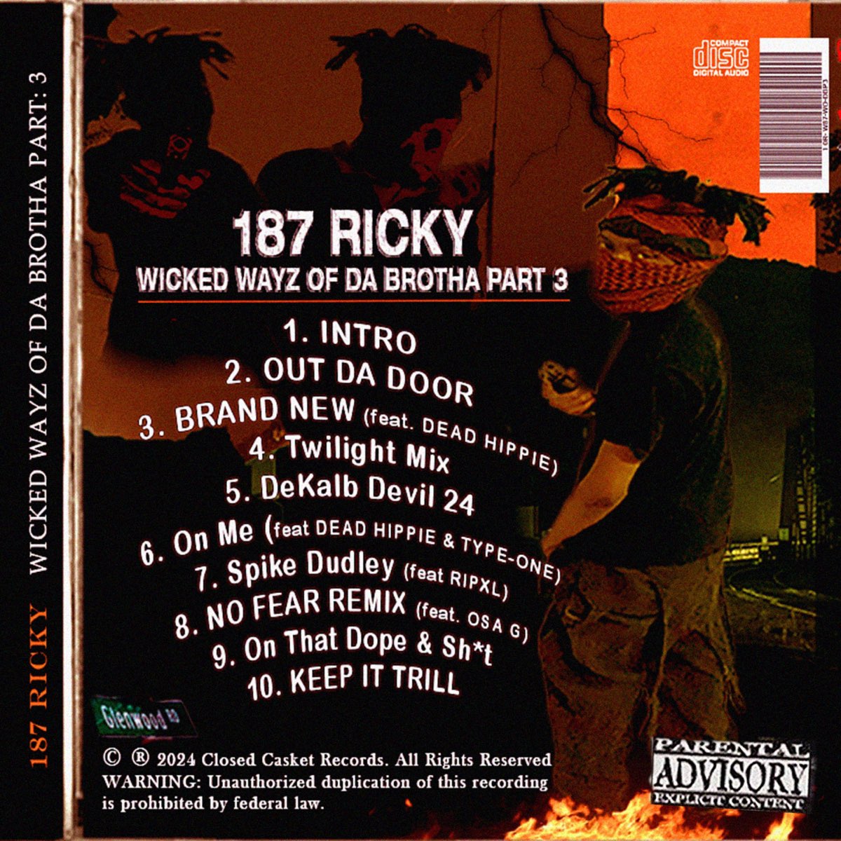 ‎Wicked Wayz of Da Brotha Part 3 - Album by 187 RicKy - Apple Music