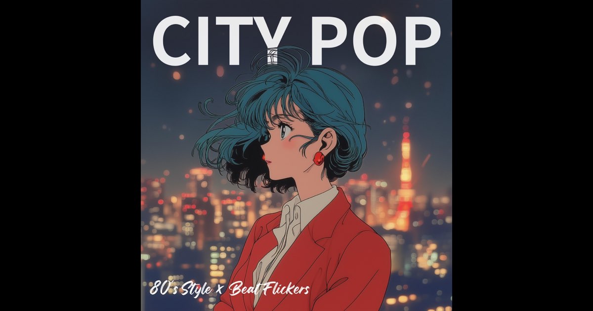 80s Japanese CITY POP / 夜の街に溶けるあの日の記憶 80s Style ×Beat Flickers シティポップ” álbum de Beat Flickers en ...