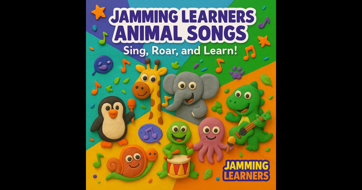‎Jamming Learners Animal Songs Sing, Roar, and Learn - Album by Jamming ...