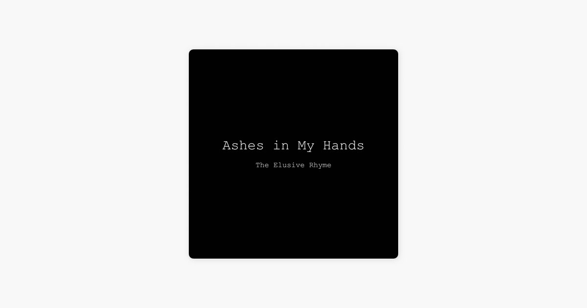 ‎The Silence After Goodbye - The Elusive Rhyme的歌曲 - Apple Music