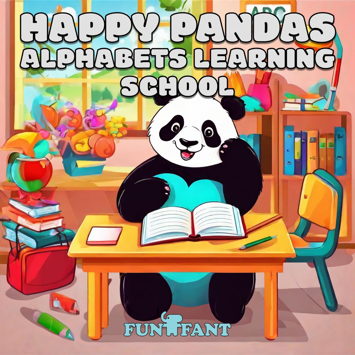 ‎Happy Pandas Alphabet Learning School (Girl Voice) - Single - Album by ...
