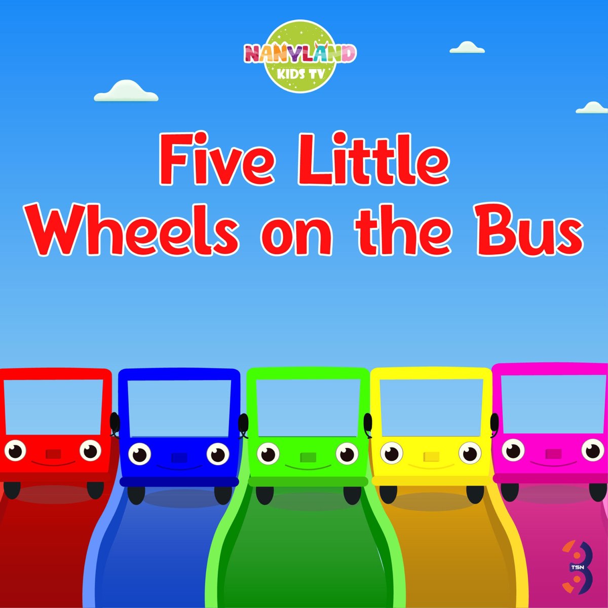 ‎Learn Colors with Slide and Bus Wheels On the Bus Color Song For Kids ...