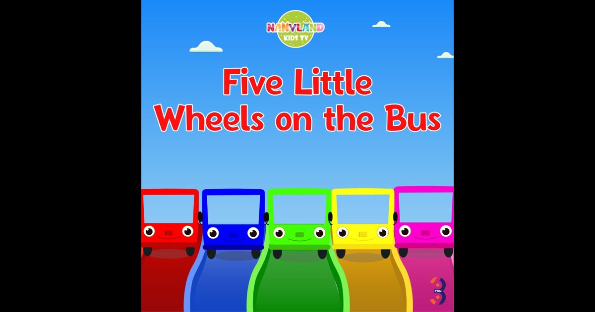 ‎Learn Colors with Slide and Bus Wheels On The Bus Color Song For Kids ...