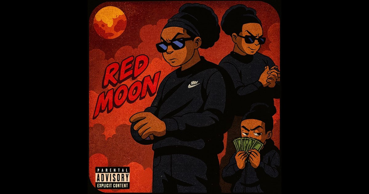 ‎Red Moon - Album by TrayTG - Apple Music