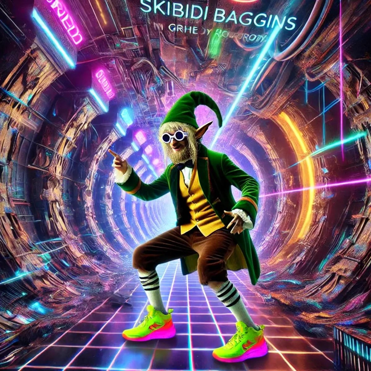 ‎Skibidi Baggins: Griddy in the Backrooms - Single - Album by Brain Rot ...