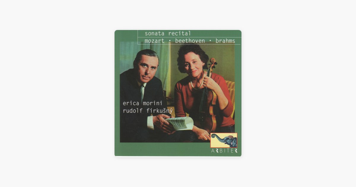 ‎Sonata in E Flat Major, K 481: Molto allegro - Song by Erica Morini ...