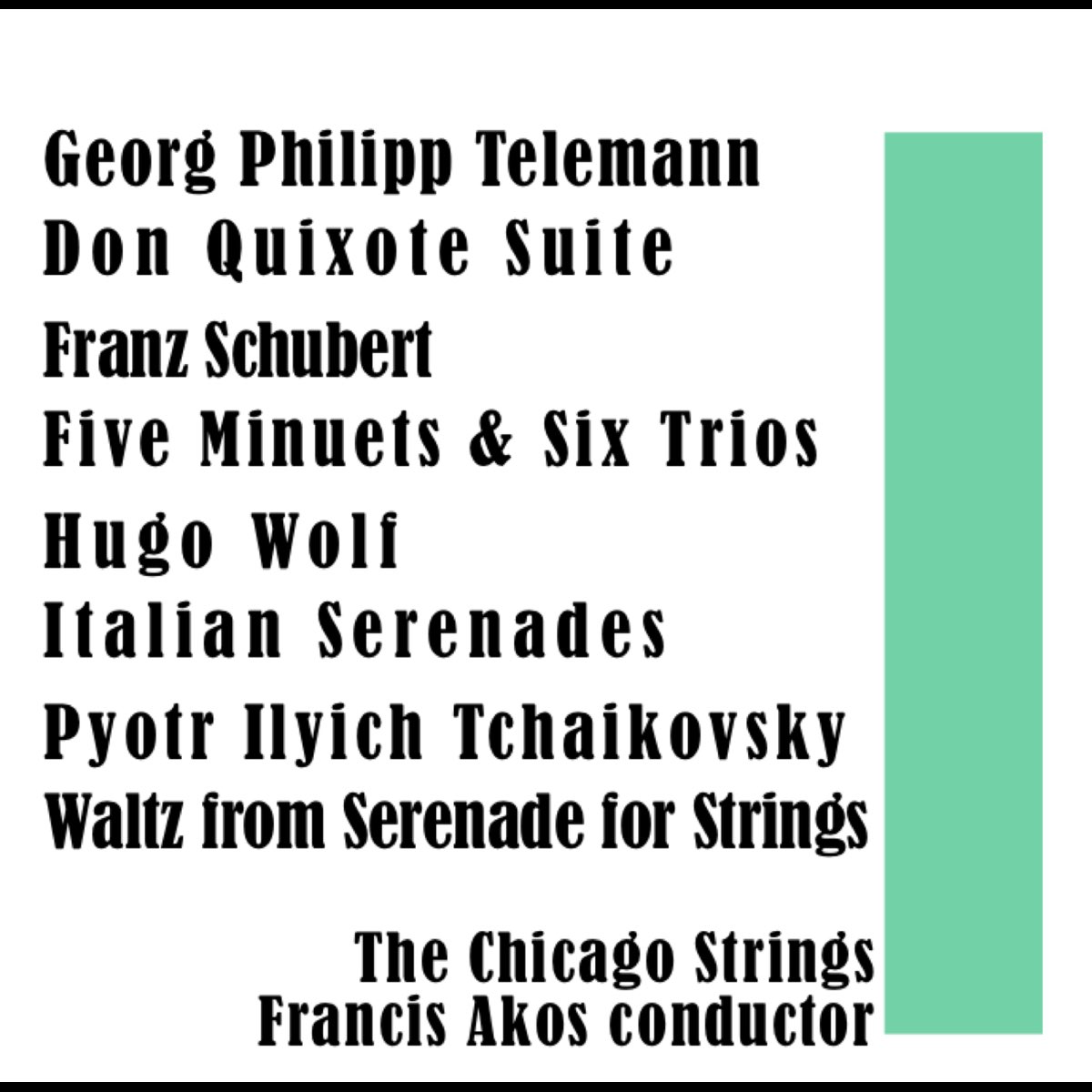 The Chicago Strings Volume 2》- The Chicago Strings & Francis Akos的专辑 - Apple Music