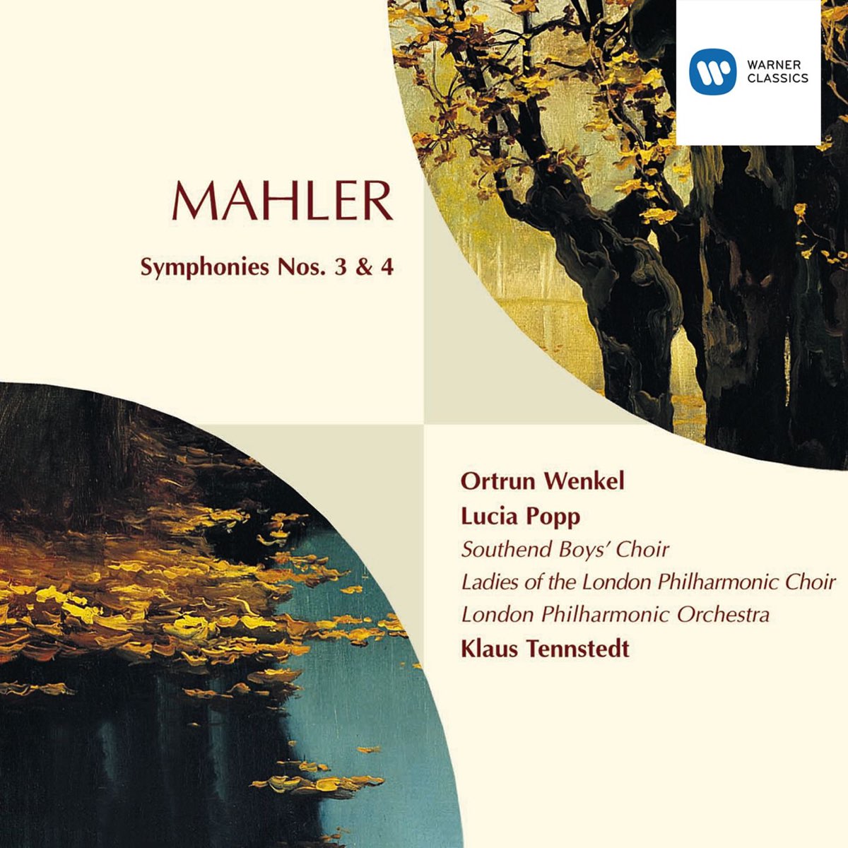 ‎Mahler: Symphonies Nos. 3 & 4 - Album by Klaus Tennstedt, London Philharmonic Orchestra & Lucia ...