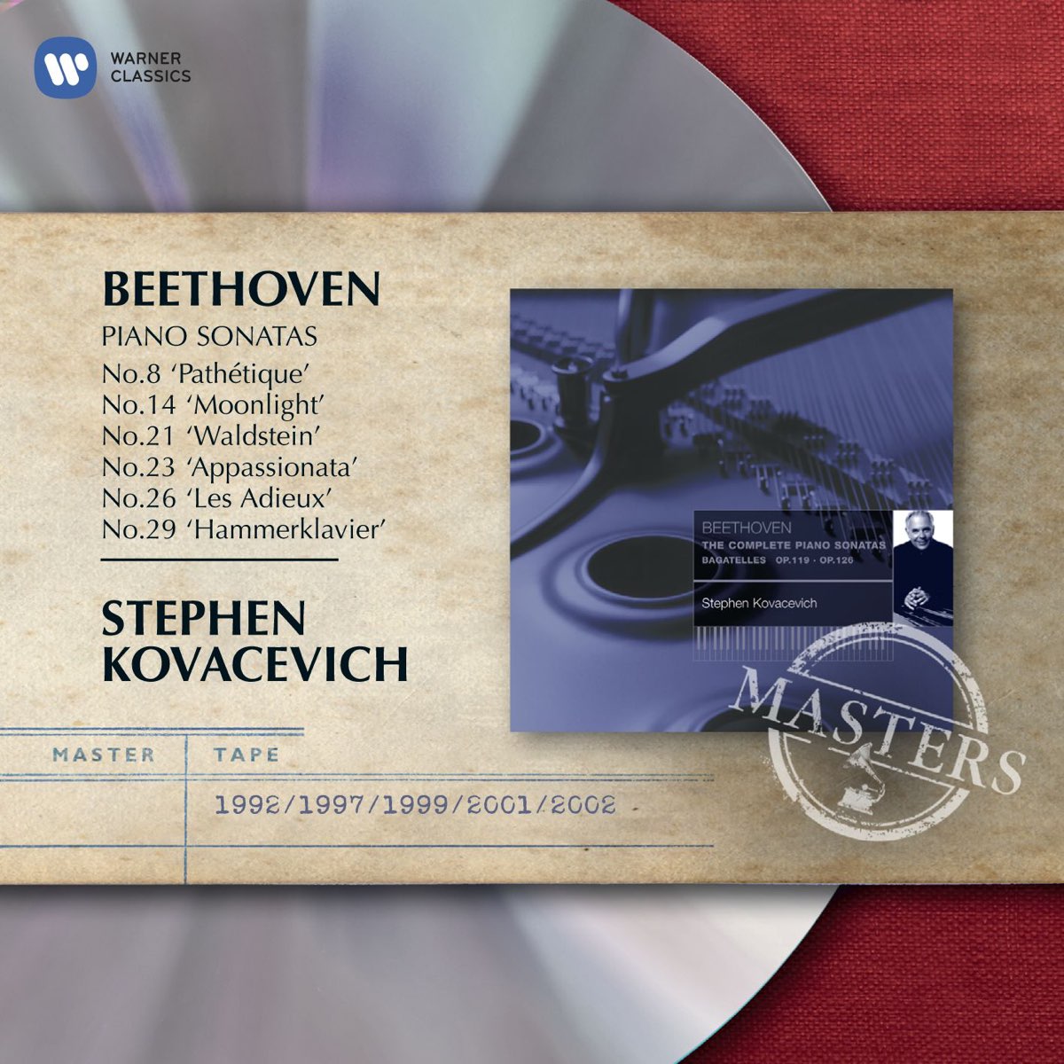 ‎Beethoven: Popular Piano Sonatas - Album by Stephen Kovacevich - Apple Music