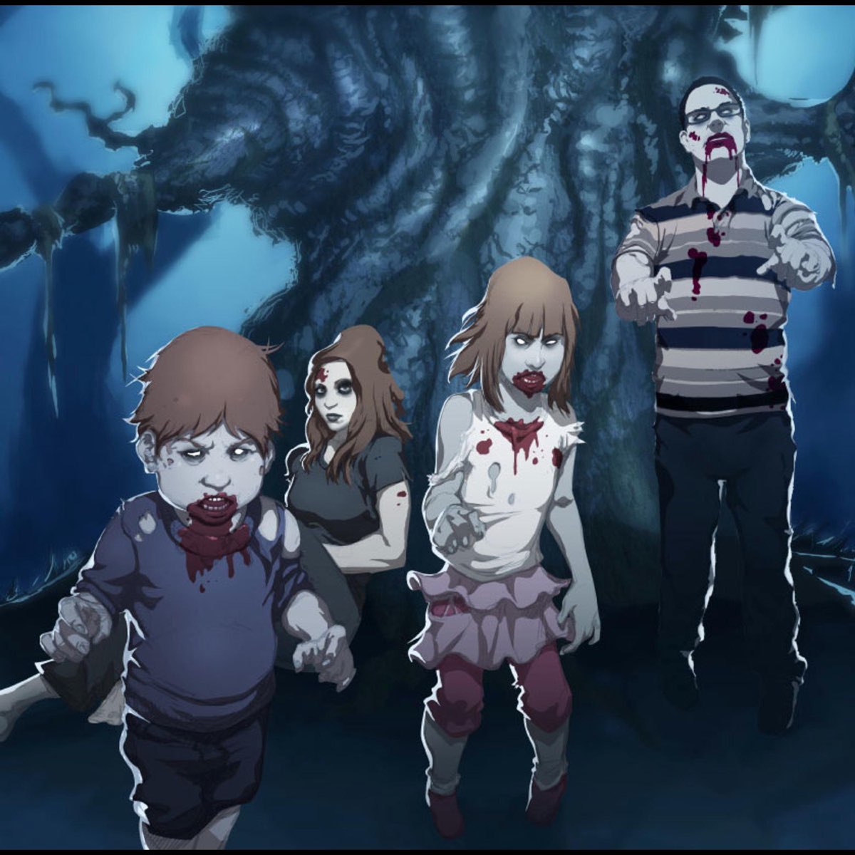 ‎The Living Dead and the Great Collapse: A Zombie Story - Album by Mikal kHill - Apple Music