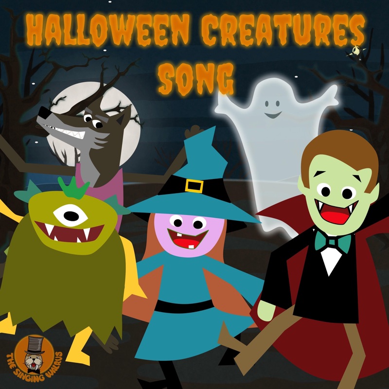 Halloween Creatures Song (Interactive) - The Singing Walrus: Song ...